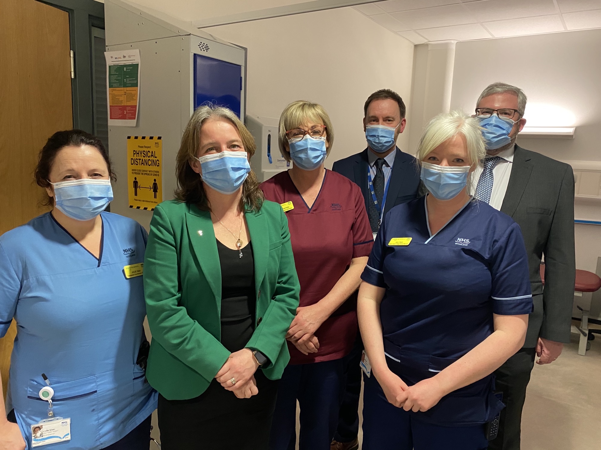 NHS Greater Glasgow and Clyde on Twitter: "She met staff, learned about the great work being ...