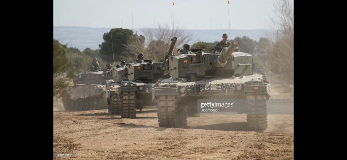 (((Tendar))) on Twitter: "Ukrainian tankers completing their training in Spanish Leopard 2A4 ...