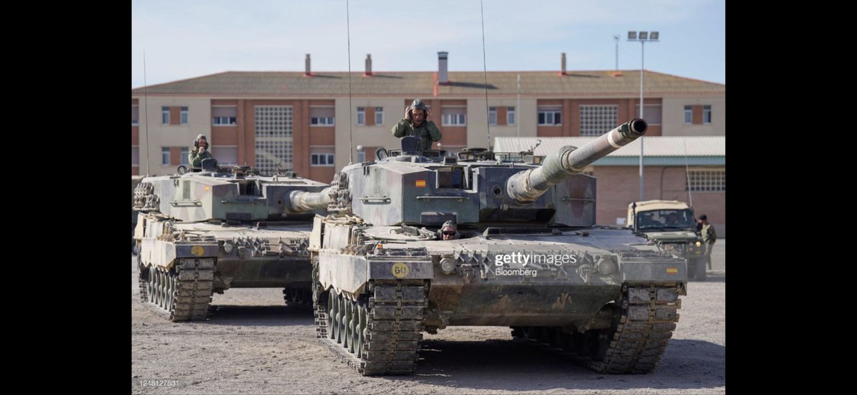 (((Tendar))) on Twitter: "Ukrainian tankers completing their training in Spanish Leopard 2A4 ...