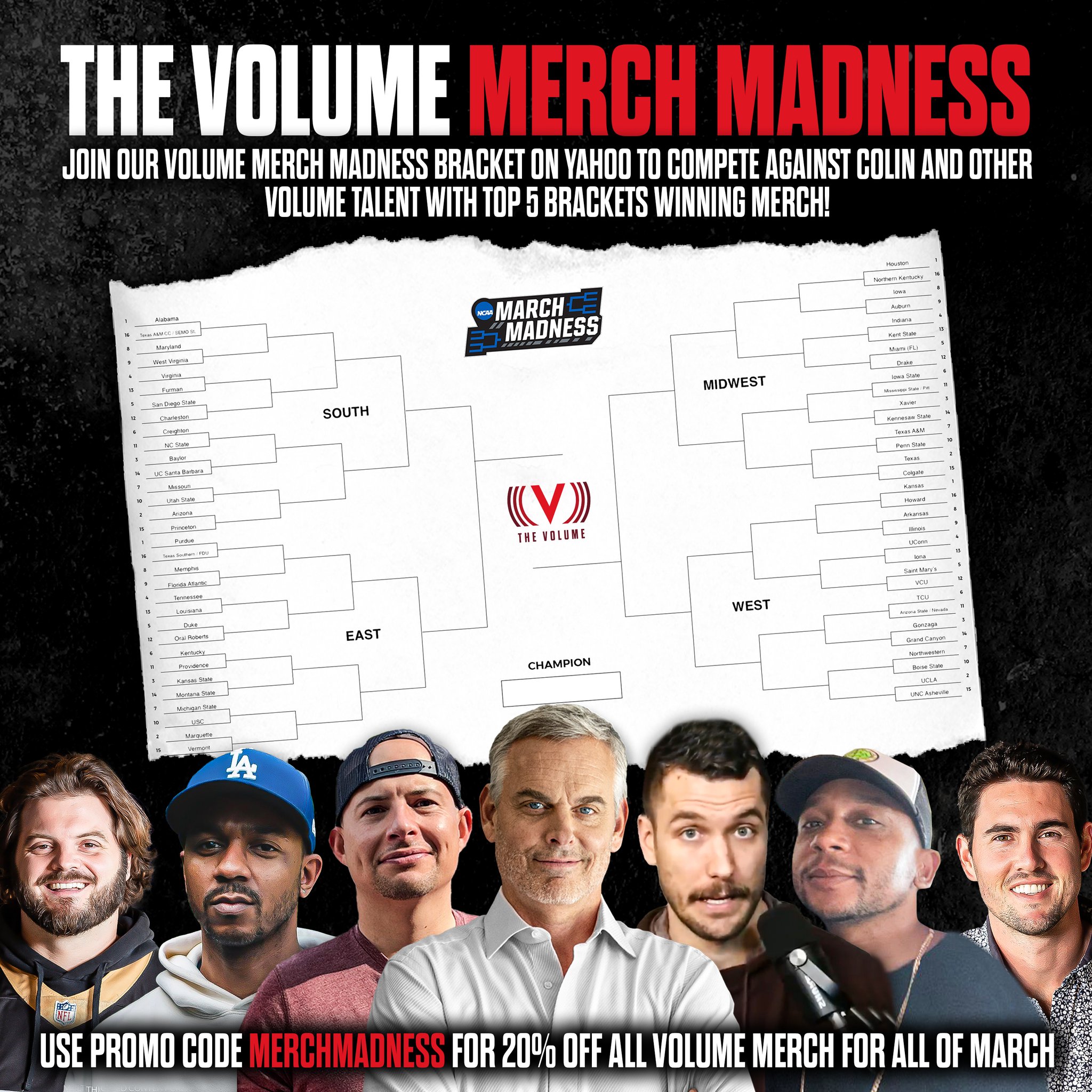 The Volume on Twitter: "MERCH MADNESS IS HERE! Use promo code ...