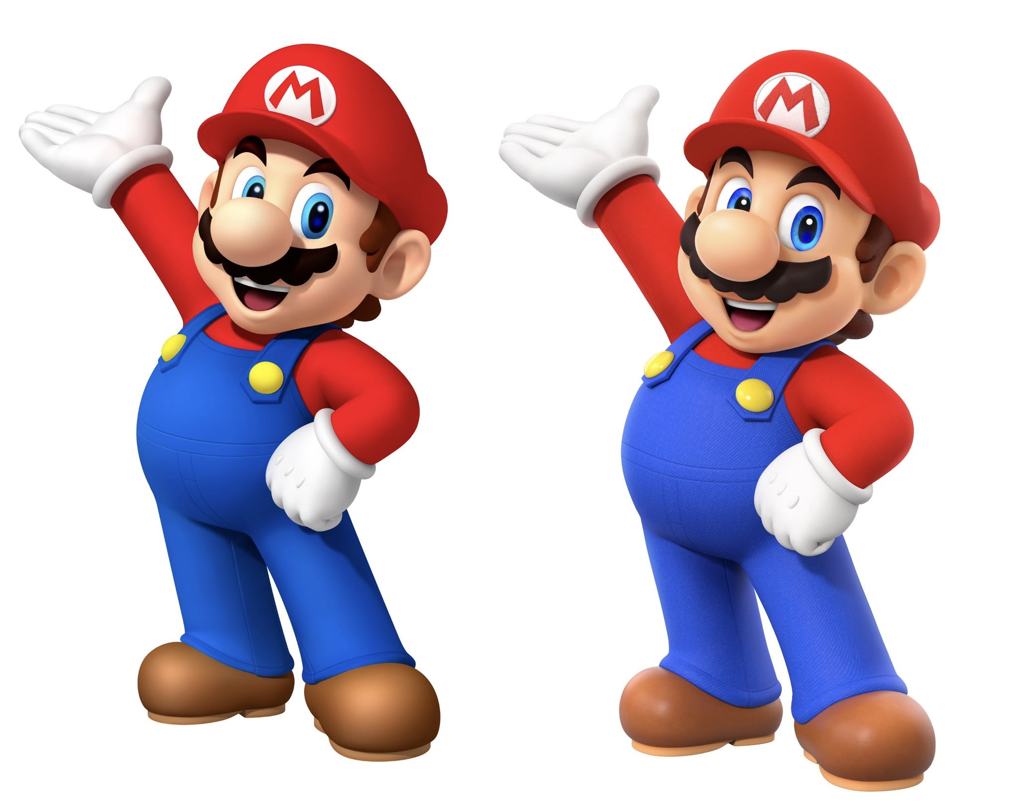 Nintendo actualiza este mítico render de Super Mario - Nintenderos