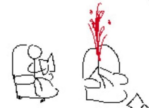 Lighter on Twitter: "RT @reactjpg: guy in chair reading something and then his head explodes or ...