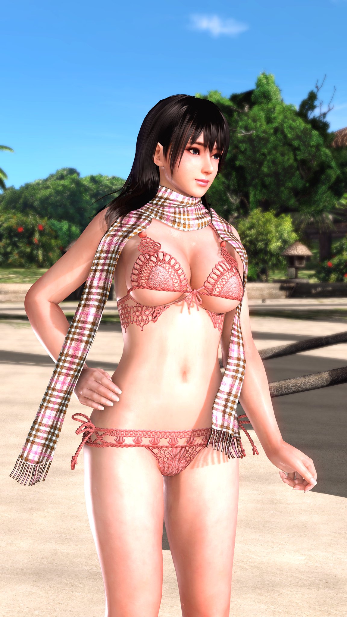 maro on Twitter: "今日のDMM。 女神とバカンス満喫中！ #DOAXVV #ブイブイ #女神の一枚 #ななみ #ぬくもりマフラー https://t.co ...