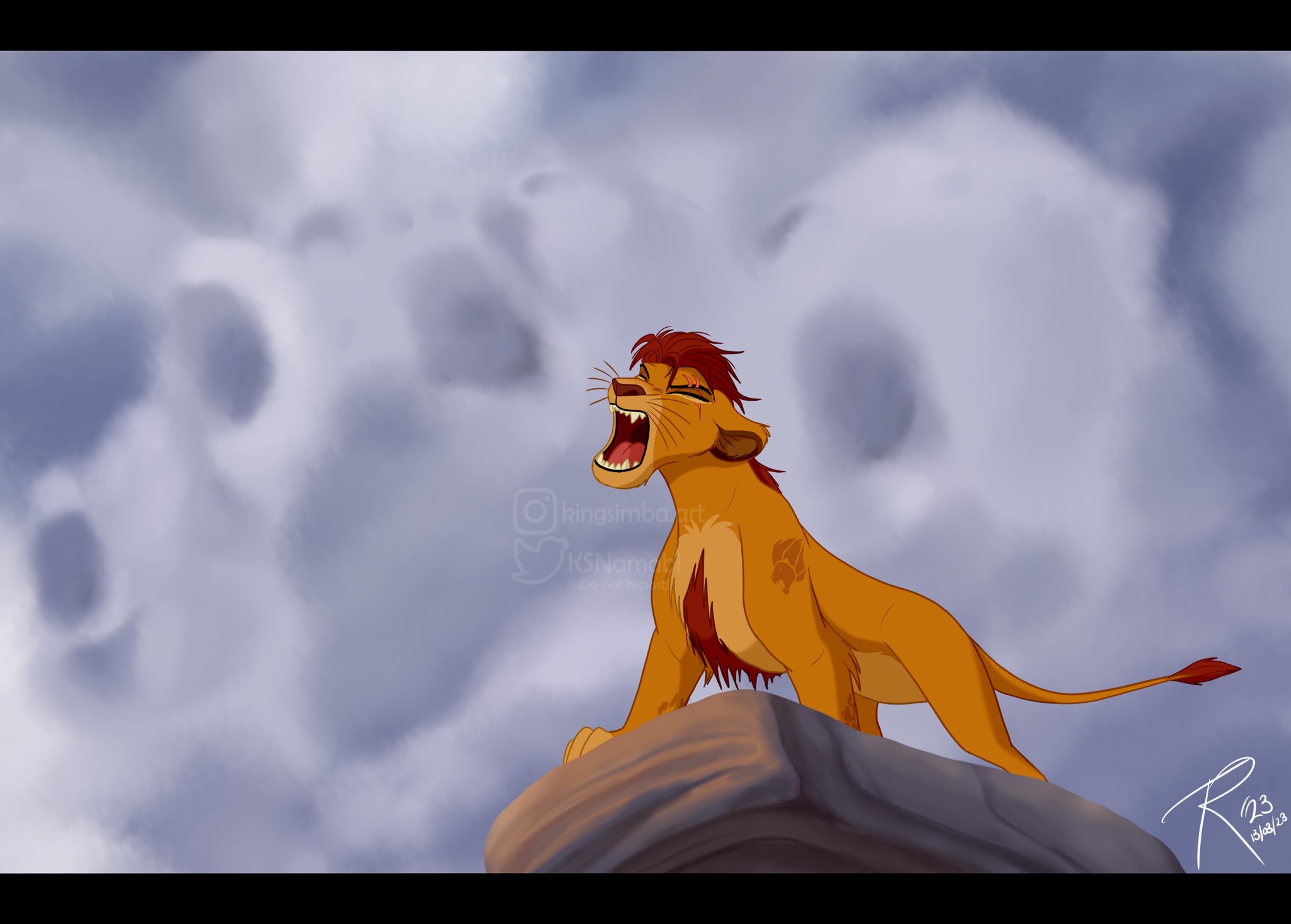 Lion King Simba Roar
