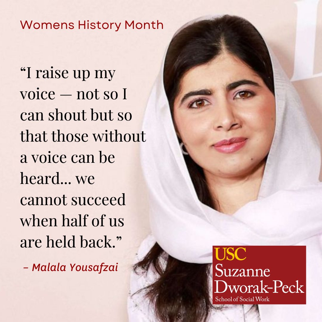 USC Social Work on Twitter: "We celebrate the right of women and girls ...