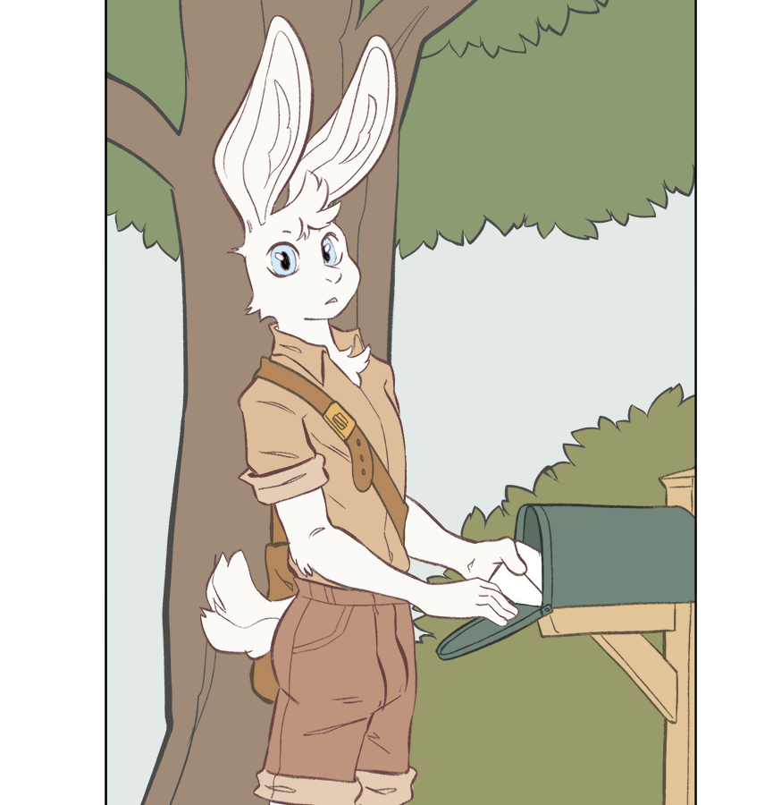 furry shorts furry male smile tail animal ears bag illustration images