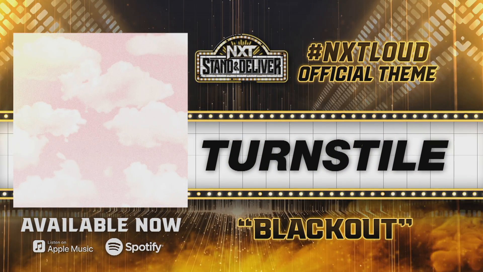 WWE NXT on Twitter: "Own the spotlight. @TURNSTILEHC's "BLACKOUT" is a #NXTLOUD theme song for ...
