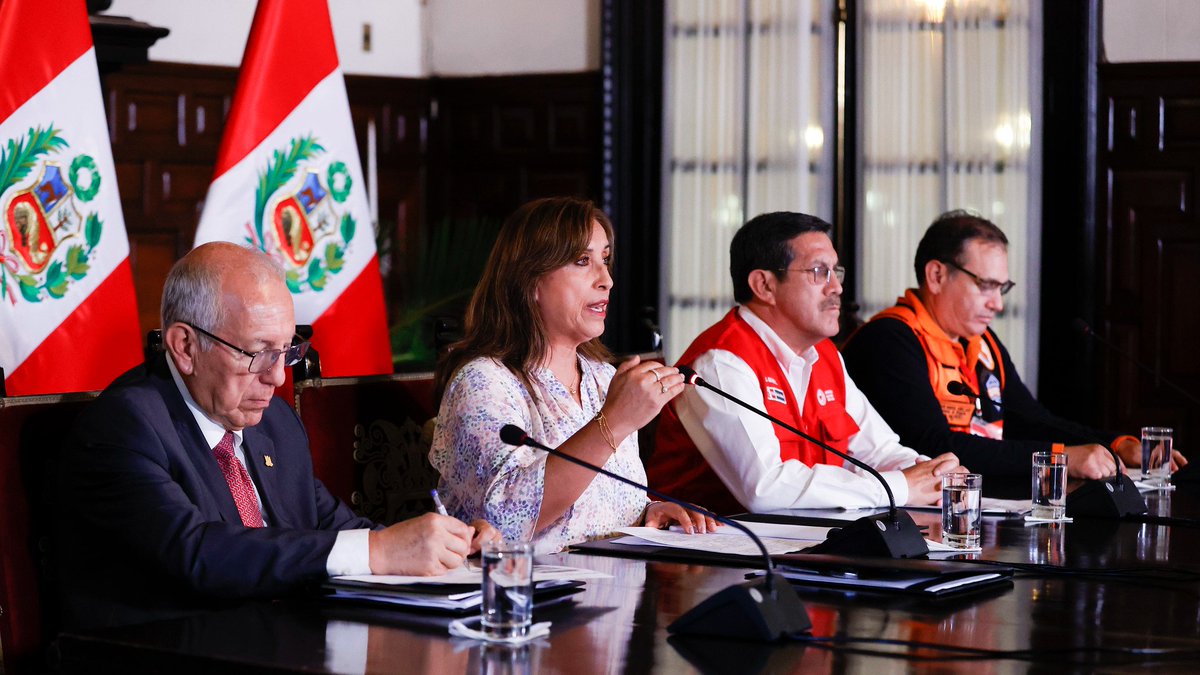 Presidencia Del Perú 🇵🇪 On Twitter Presidenta Dina Boluarte Hoy Nos