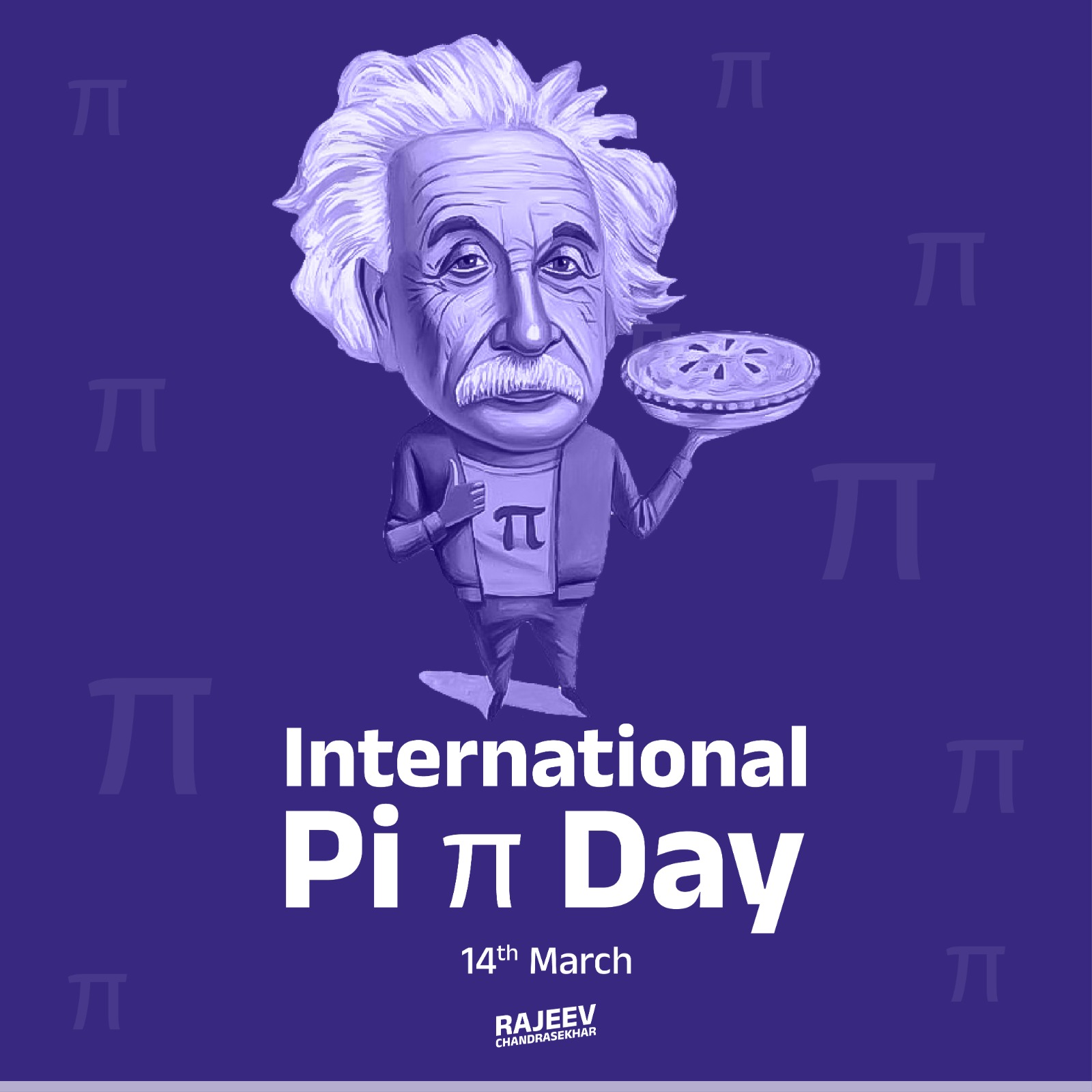 Rajeev Chandrasekhar 🇮🇳 on Twitter: "This day of 14th March is known as Pi (π) day. Mainly due ...