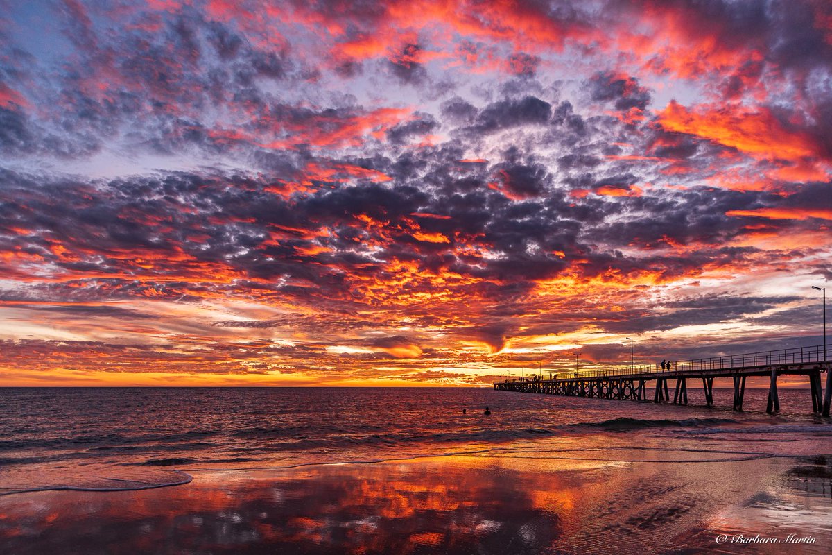 Another stunning South Australian sunset captured across the state by ...