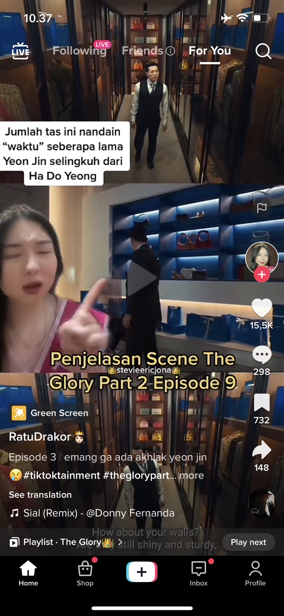 K-Drama Menfess on Twitter: "⚠️⚠️⚠️🔥🔥🔥🔥🔥 THE GLORY Jadi yang naroh tasnya itu siapa gaes •kdm ...