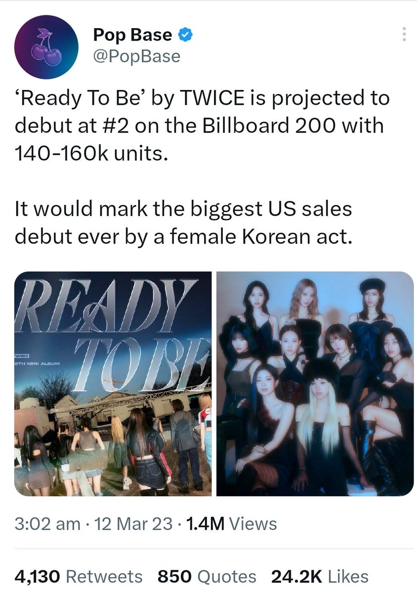 BLOND on Twitter: "RT @BtothePinkk: Lol. I remember y'all bragging about Korean charts and ...