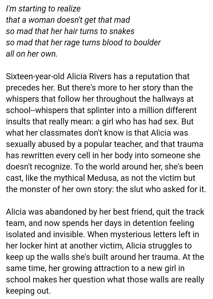 Bi Brary On Twitter Todays Bi Book Of The Day Is Dear Medusa By