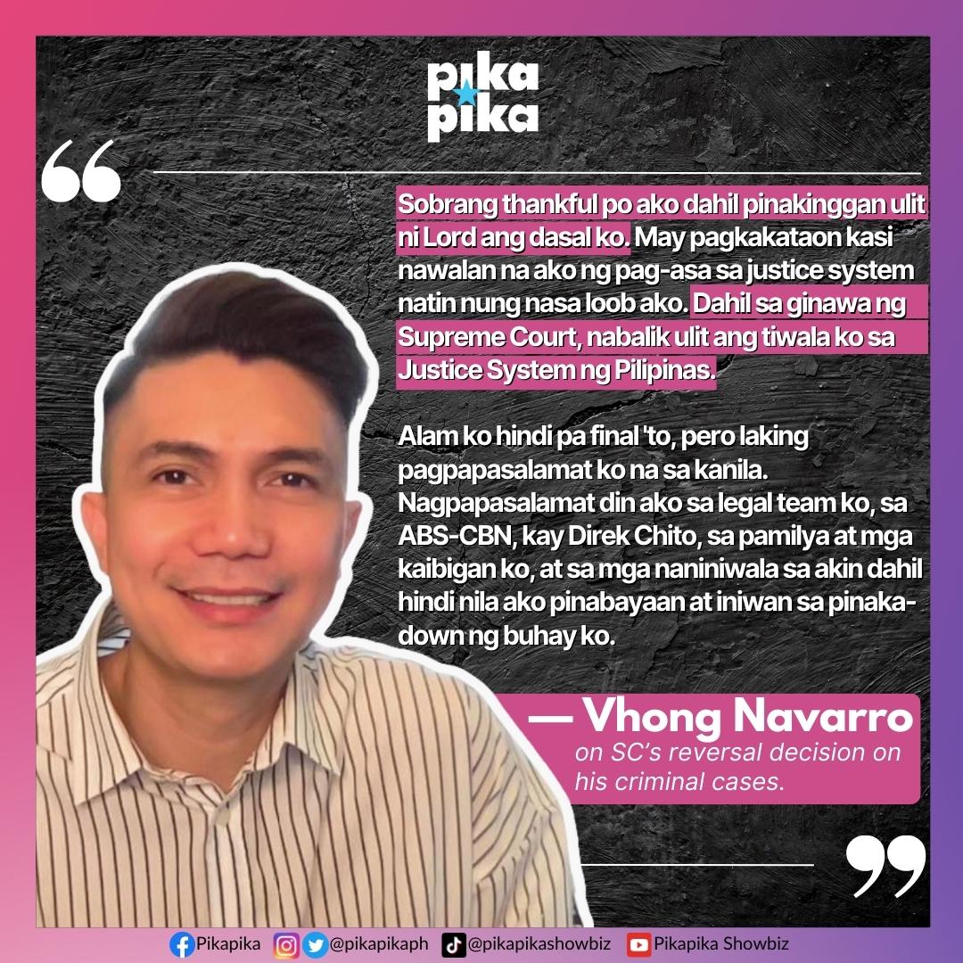 pikapika.ph on Twitter: "CASE DISMISSED. - READ IT HERE: http://bit.ly/3mOxwxs #VhongNavarro # ...