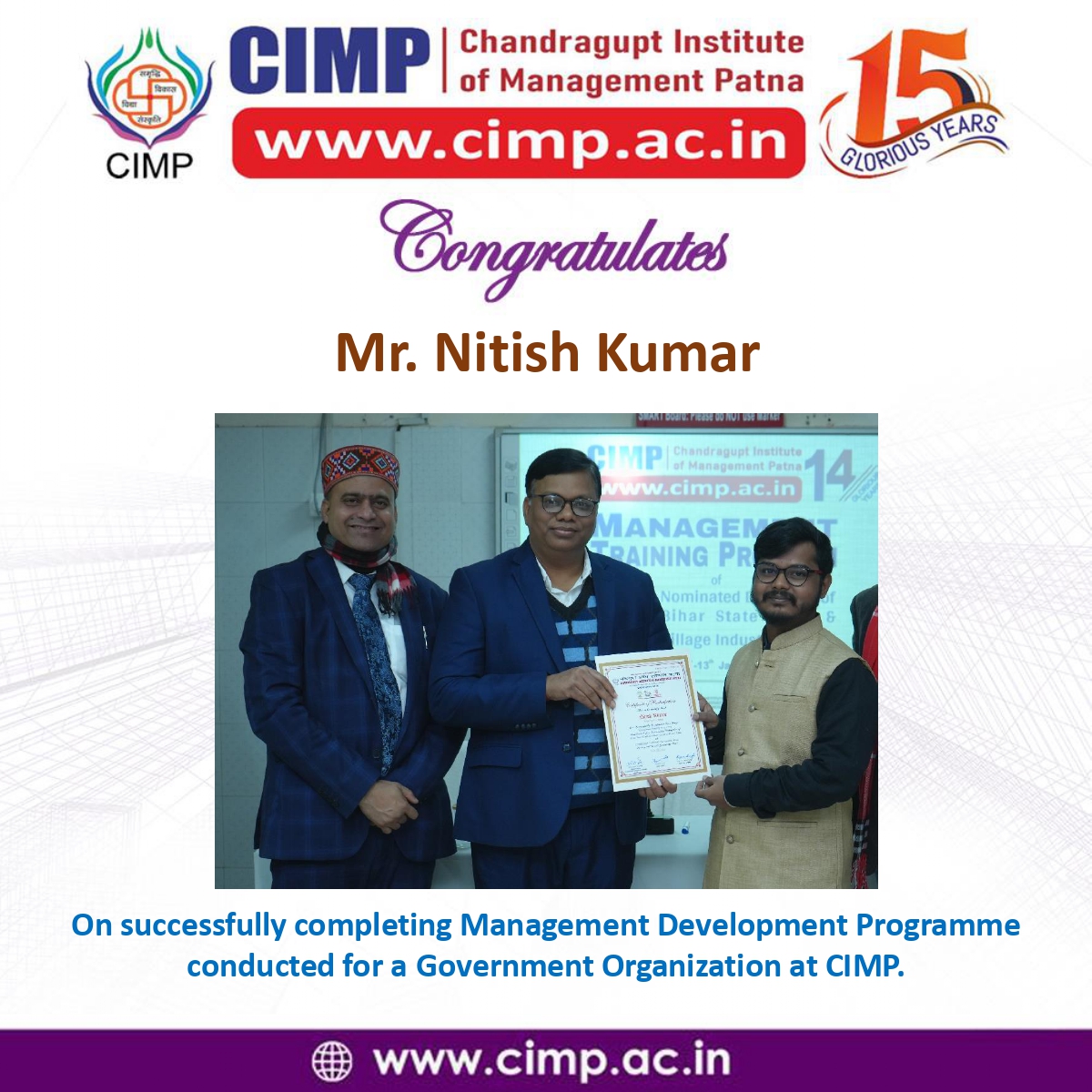 Chandragupt Institute of Management Patna (CIMP) on Twitter: "http://cimp.ac.in CIMP ...