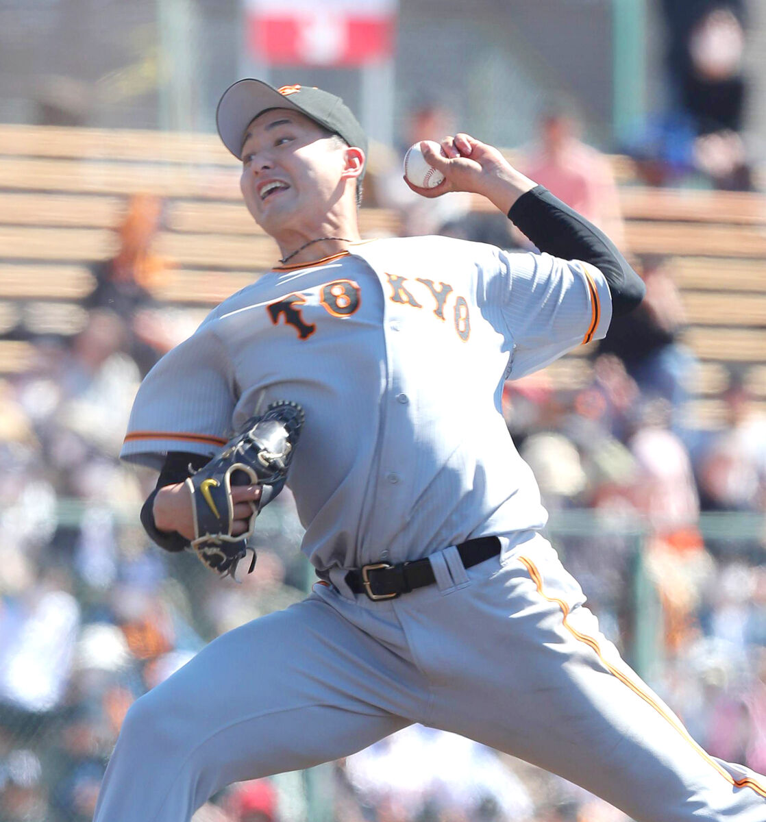 スポーツ報知 巨人取材班 on Twitter: "支配下復帰のタワーマン・横川凱が5回無失点の好投…開幕ローテ入りへ前進 https://hochi.news/articles ...