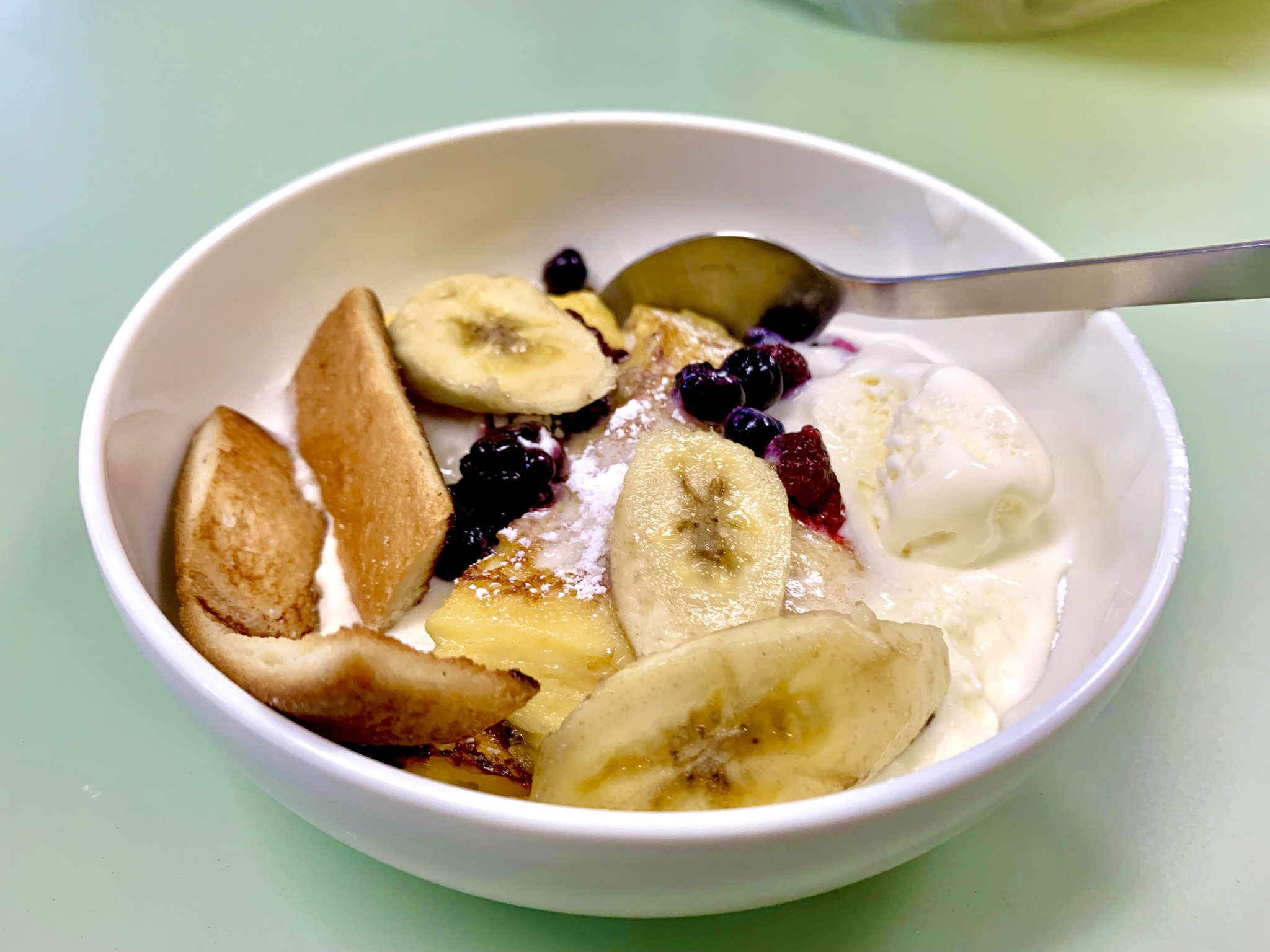 生活訓練Pract Labo（プラクトラボ） on Twitter: "昨日の午前中は料理プログラム！🍞🍴 メニューはフレンチトーストでした🍯 短時間で卵液が染み込むような工夫をして作りました ...