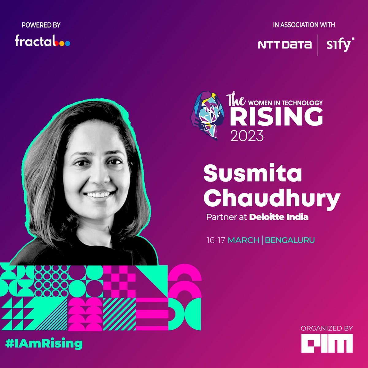 Deloitte India on Twitter: "RT @Analyticsindiam: #IAmRising | 16-17th March| Bangalore We are ...