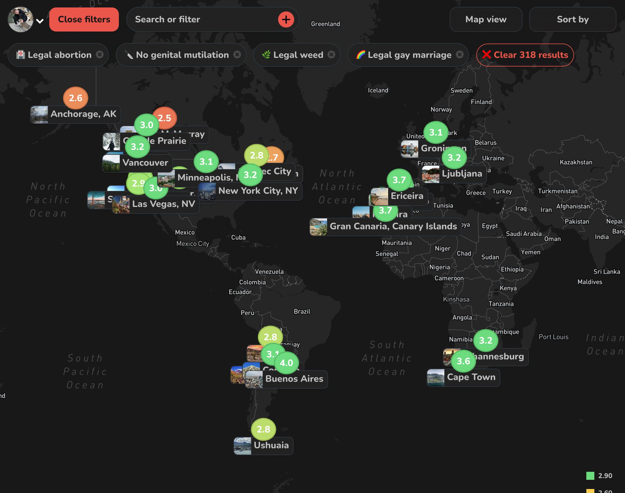 @levelsio on Twitter: " Added data on female genital mutilation to Nomad List, in some places up ...