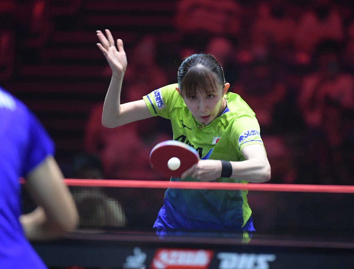 Nittaku News-ニッタクニュース on Twitter: "WTT Singapore Smash 女子シングルスラウンド32 スターシニー（タイ） 3−2 早田ひな（日本） 2 ...