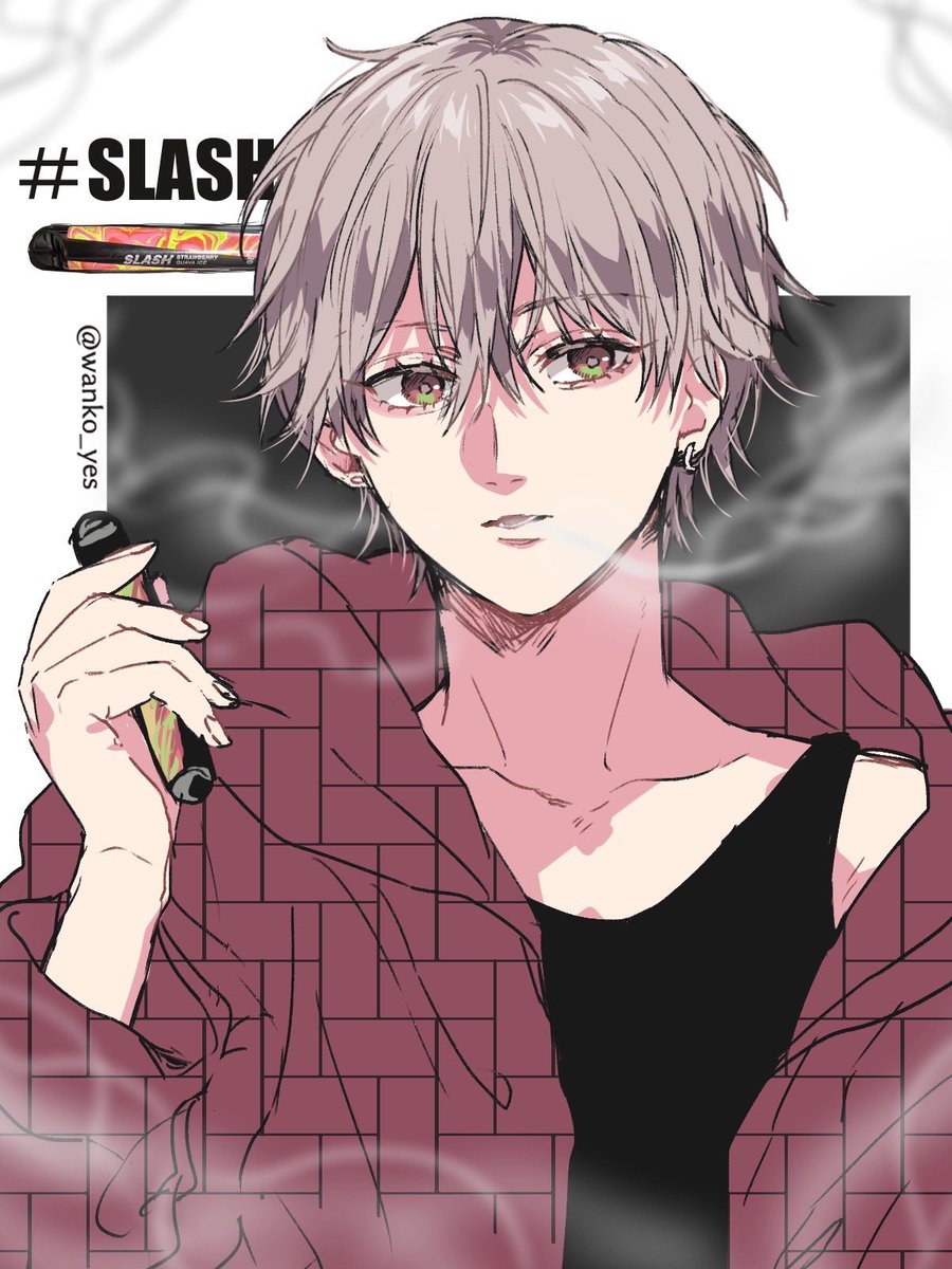 「SLASH(@VapeSlash )様よりシーシャ頂きました!めちゃくちゃ楽しかったので気になってる方は是非🫶下のUR」わんこの漫画