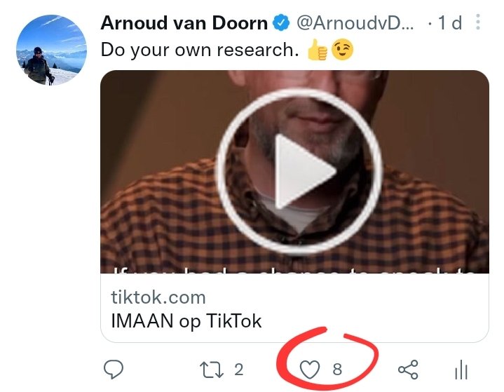 Arnoud van Doorn on Twitter: ""Shadow ban" on #Twitter. Algorithm seems to have been modified ...