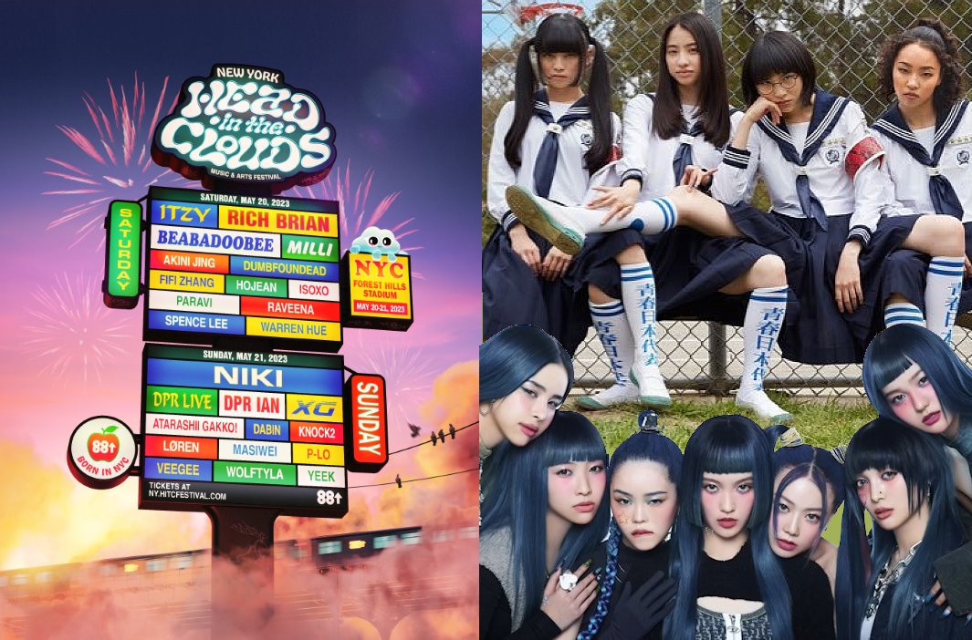J-Pop Project News on Twitter: "Both XG and ATARASHII GAKKO! will perform at Head in the Clouds ...