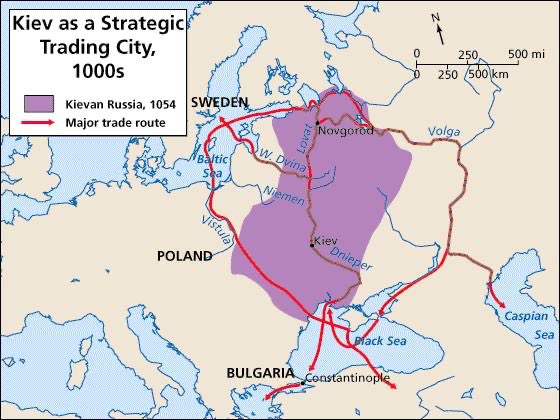The Rus are known as a great commercial power; linking Northern Europe ...
