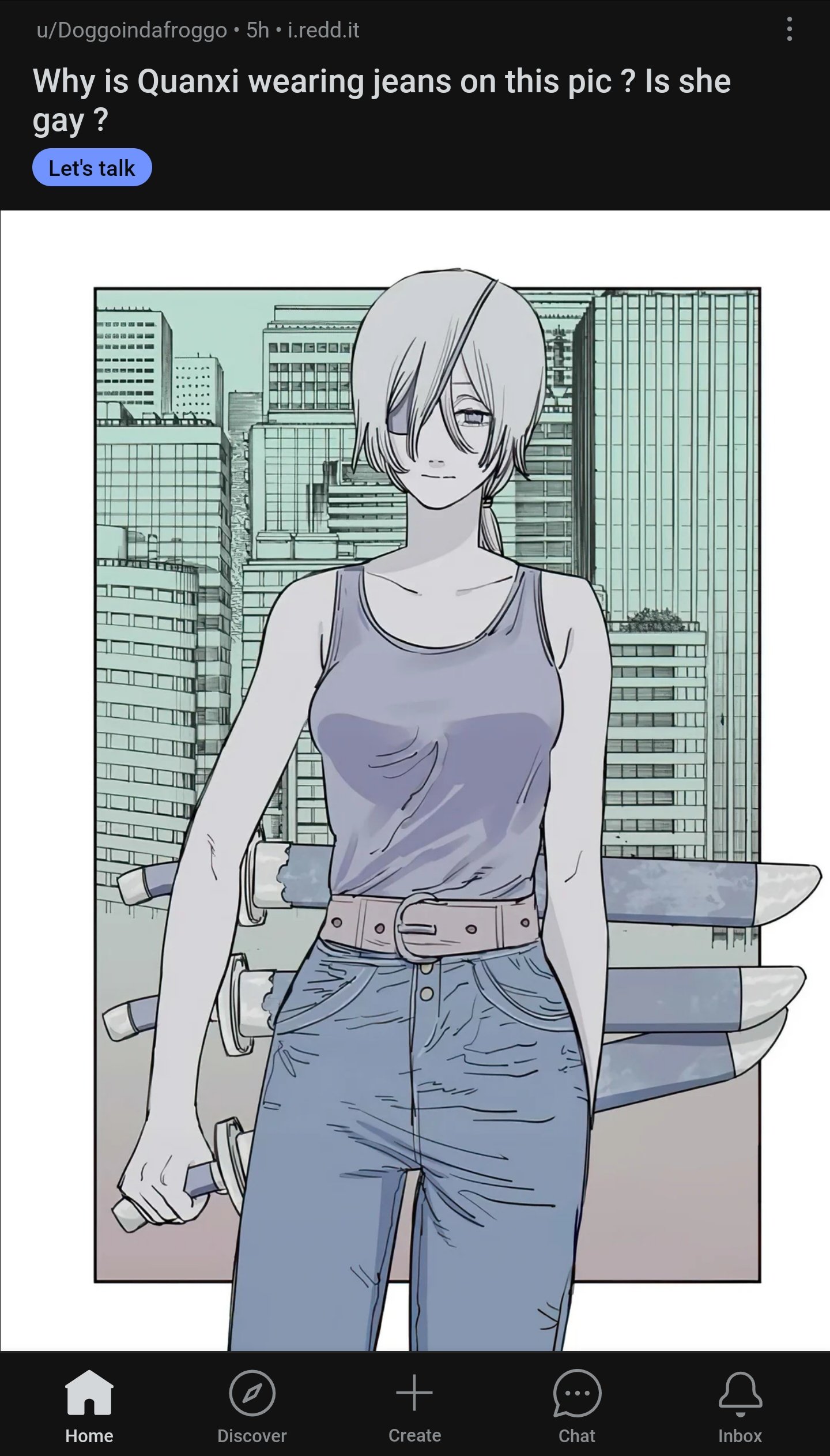 Ash @ Comms Open! on Twitter: "ChainsawFolk is one of the funniest subreddits in existence https ...