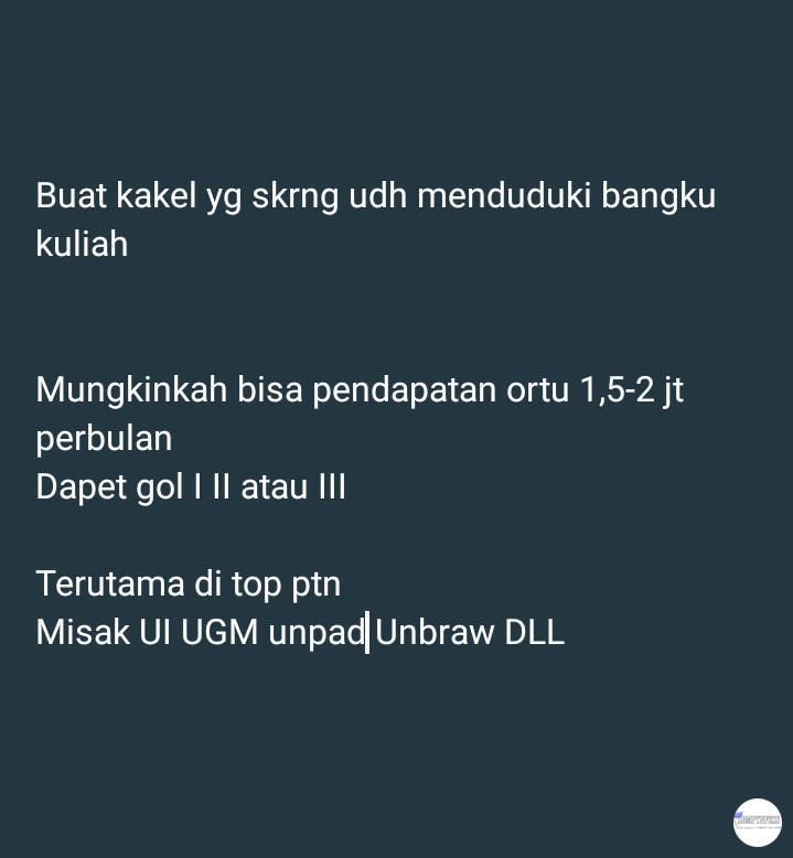 BURUANN CEK PINNED!!— SBMPTNFESS on Twitter: "Mi ni mal 5 kata 🎓 https://t.co/Q94vGfhd5F" / Twitter