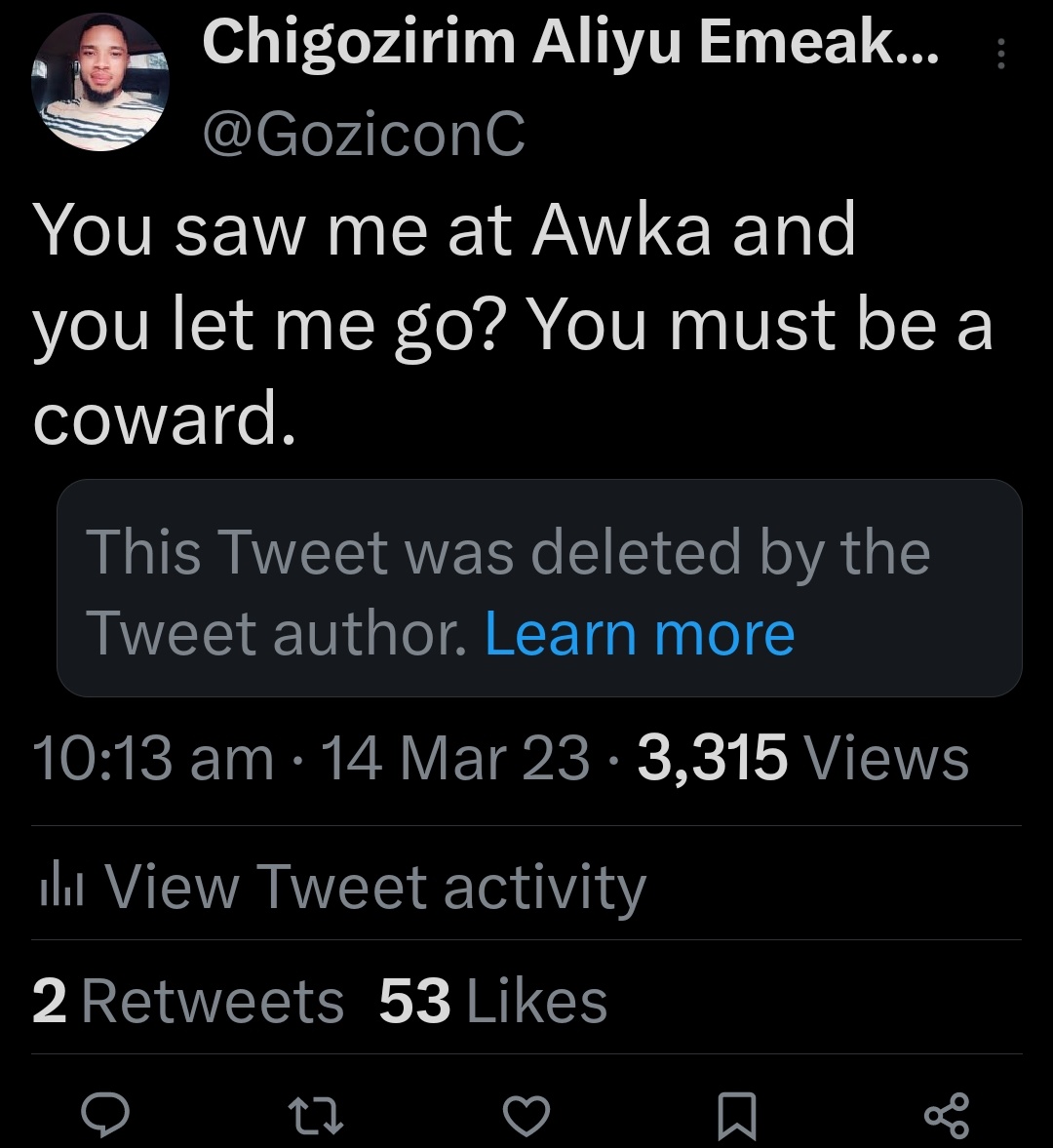 Chigozirim Aliyu Emeakayi🇳🇬 on Twitter: Chigozirim Aliyu Emeakayi🇳🇬 on Twitter: