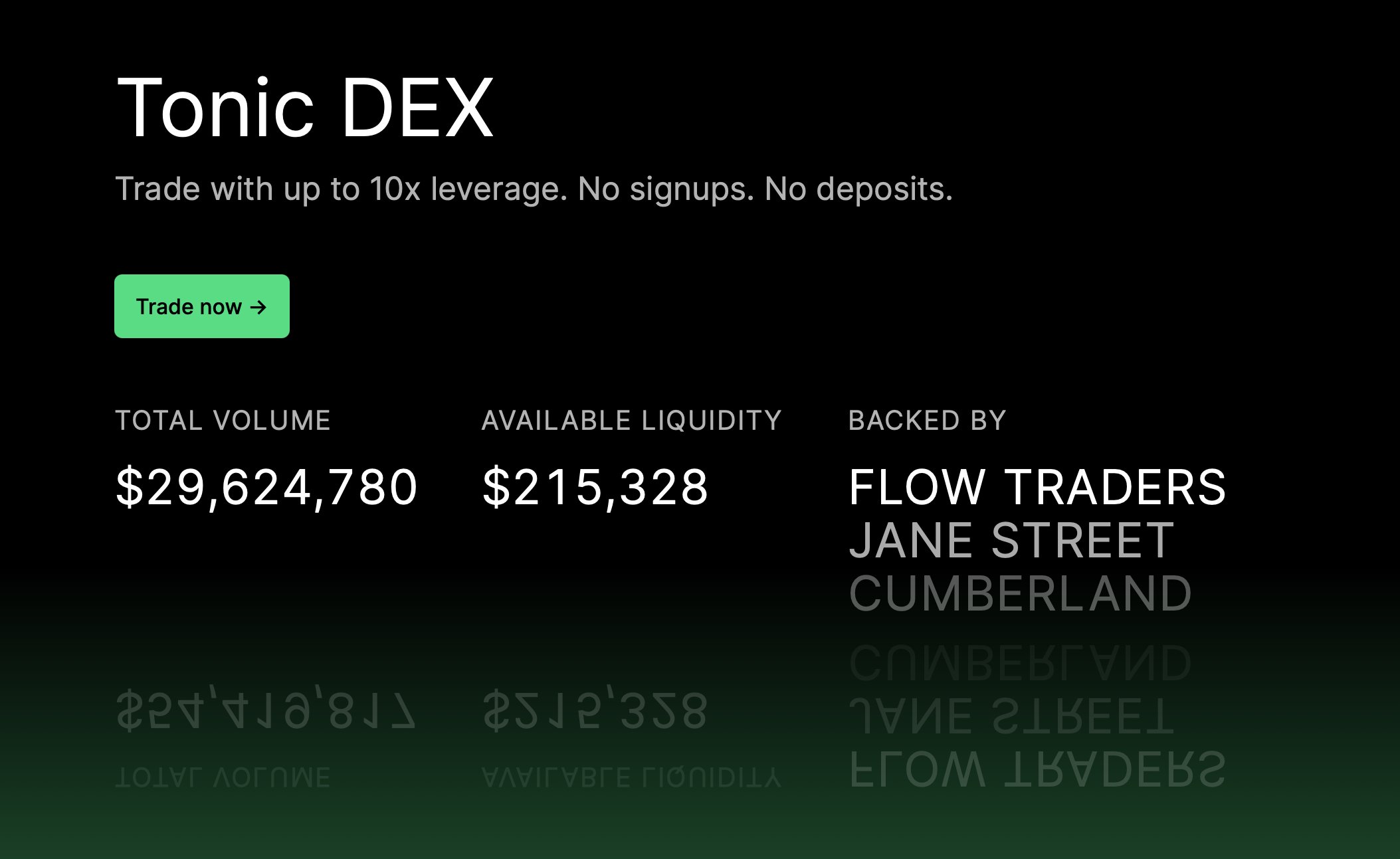 Tonic DEX (@tonicdex) / Twitter