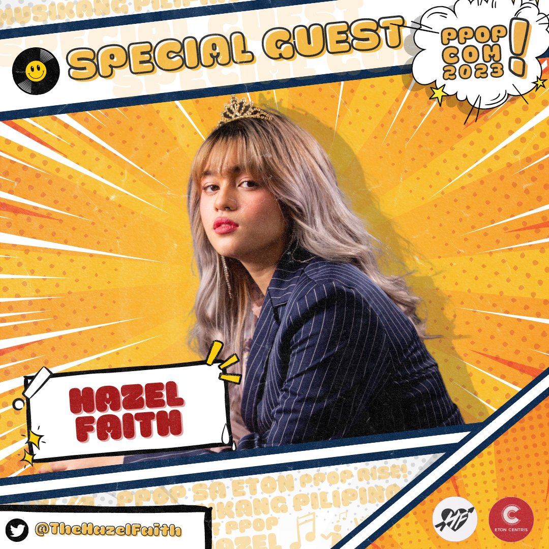 PPopCom on Twitter: "Ready ka na bang KILIGIN? 👀 Hazel Faith is set to appear in #PPOPCOM2023 ...