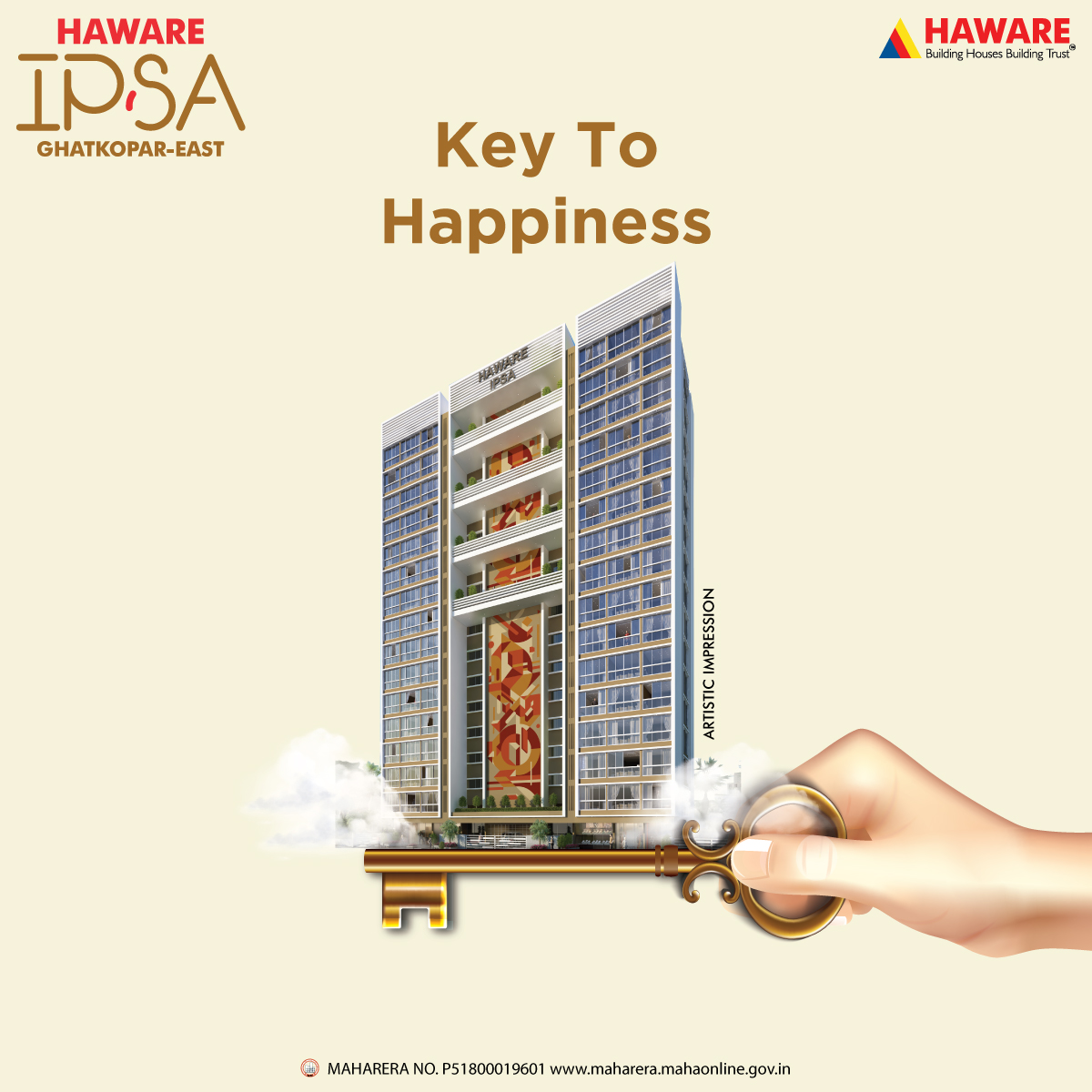 Haware Builders Pvt Ltd on Twitter: "Unlock Happiness with your ...