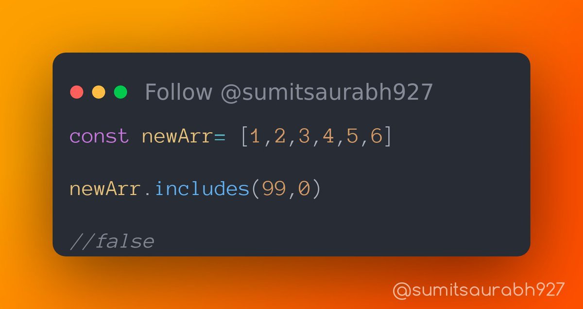 π Javascript Explained Array Search Methods Thread From Sumit Javascript React