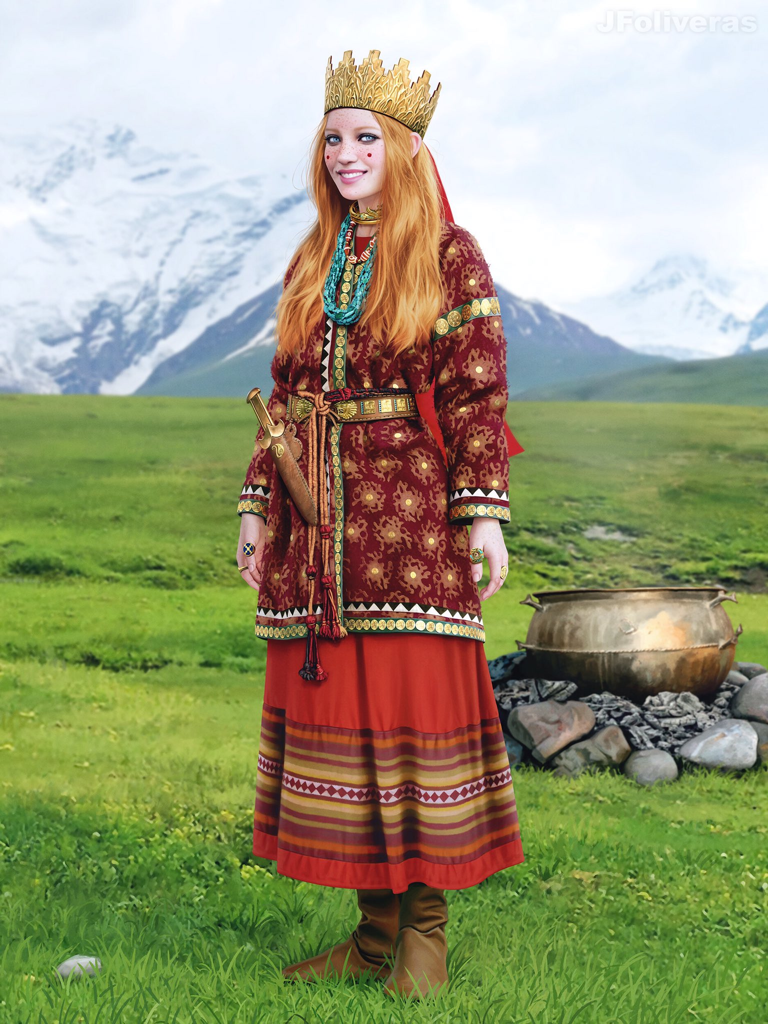 Traditional Russian Clothing Style