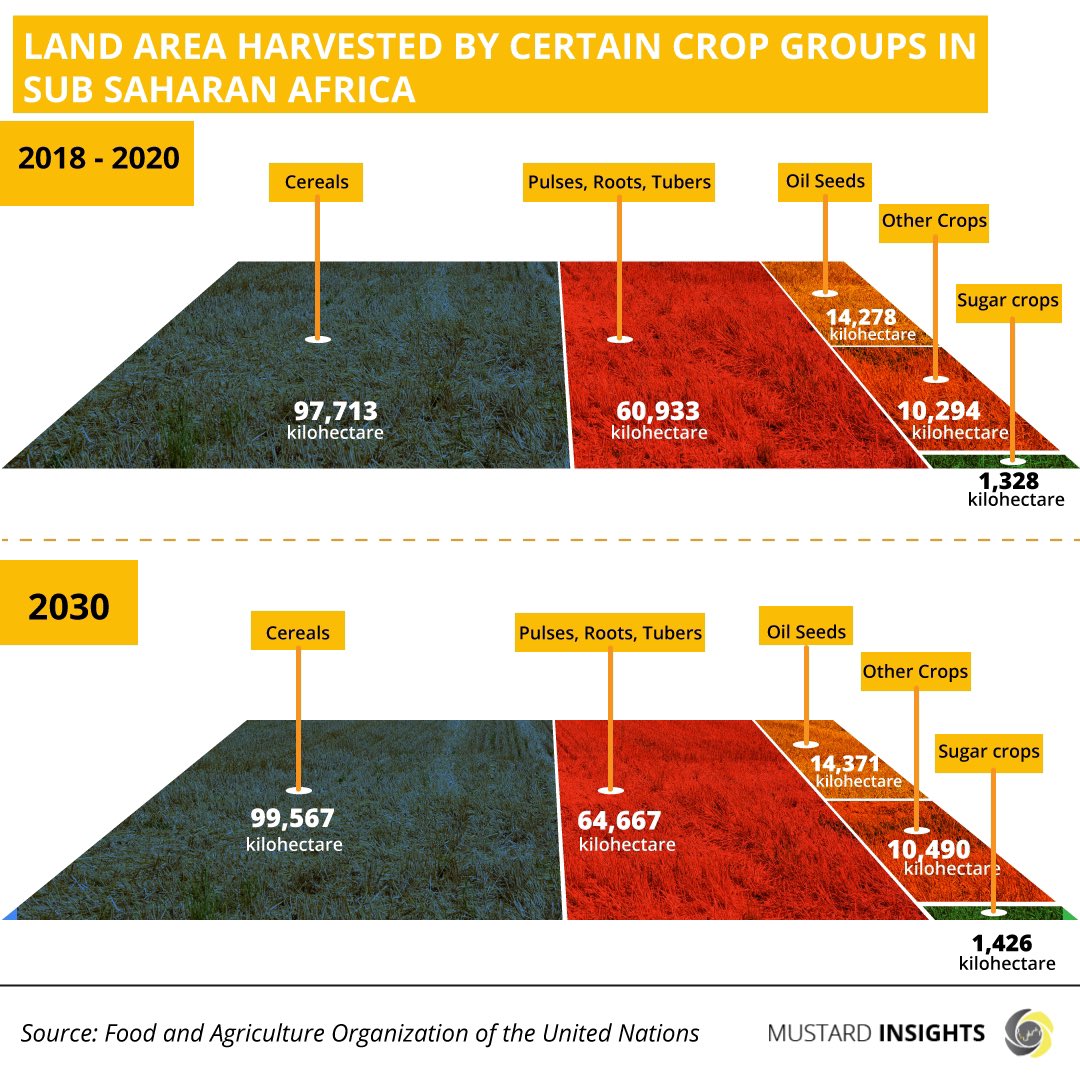 Mustard Insights On Twitter Land Area Harvested By Different Crop