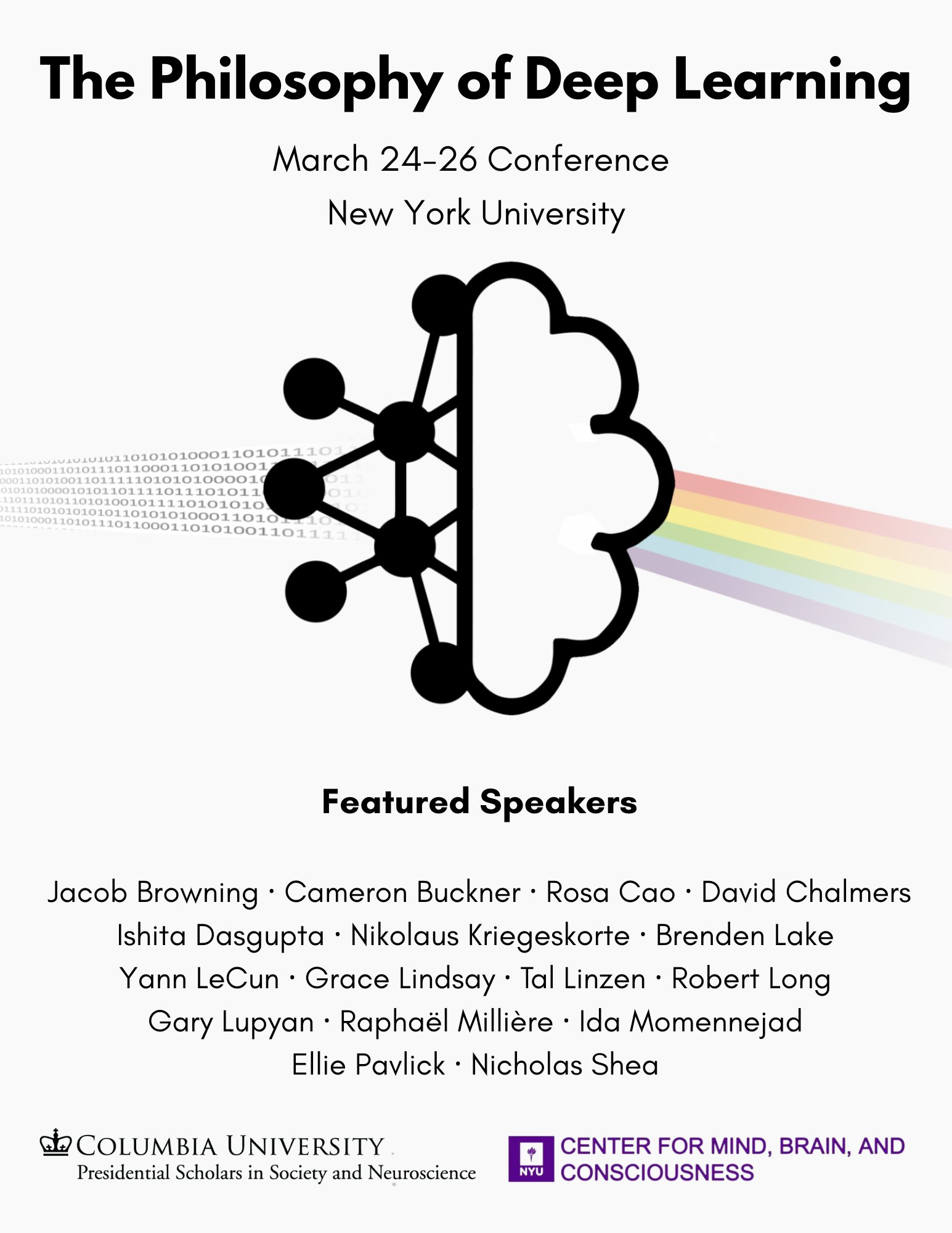Raphaël Millière on Twitter: "Very excited to share the final line-up and program of our ...