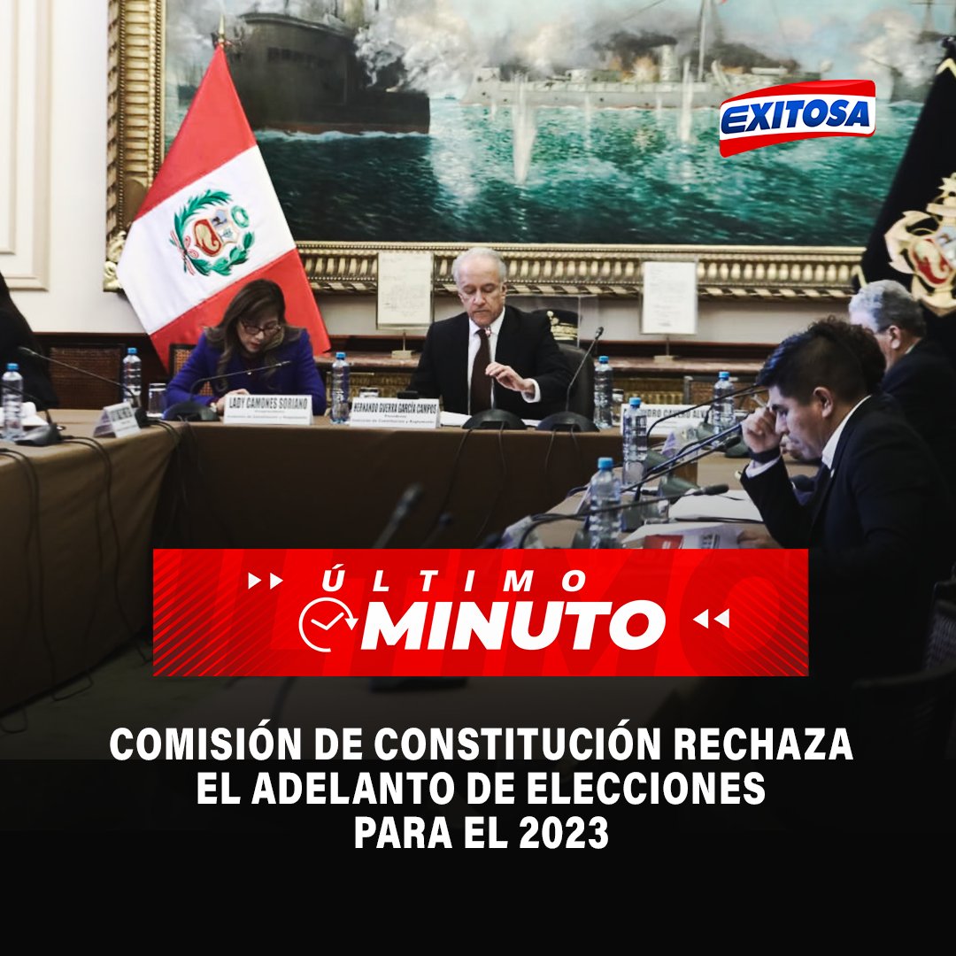 Exitosa Noticias On Twitter 🚨 LoÚltimo Con 12 Votos En Contra Y 9