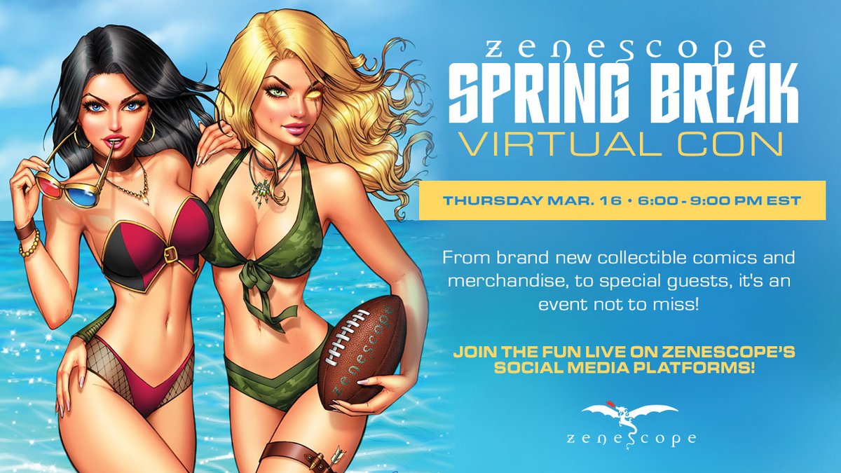Zenescope Entertainment on Twitter: "We're going mad in March! Join us for 2 New Livestream ...