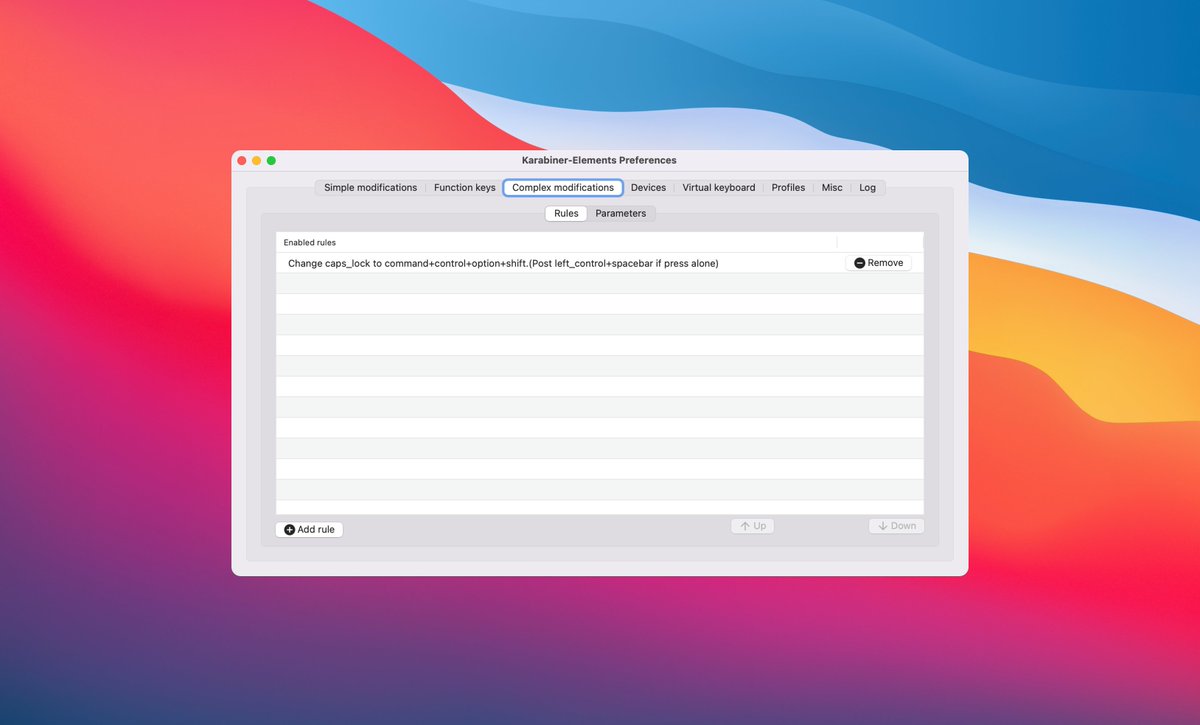 不知道推友们在 MacOS 上自定义快捷键用的是什么方案，我目前用的是 Karabiner-Elements，已经用了多年，无论 Raycast 还是 Alfred，或其它支持自定义快捷键的 ...