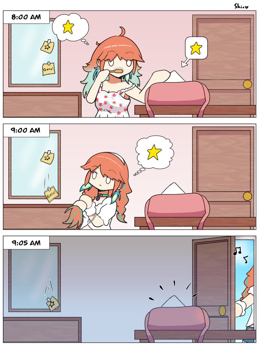 「birb brain cute tho🥰 #ArtsOfAshes https」|ShiroO(h my)の漫画