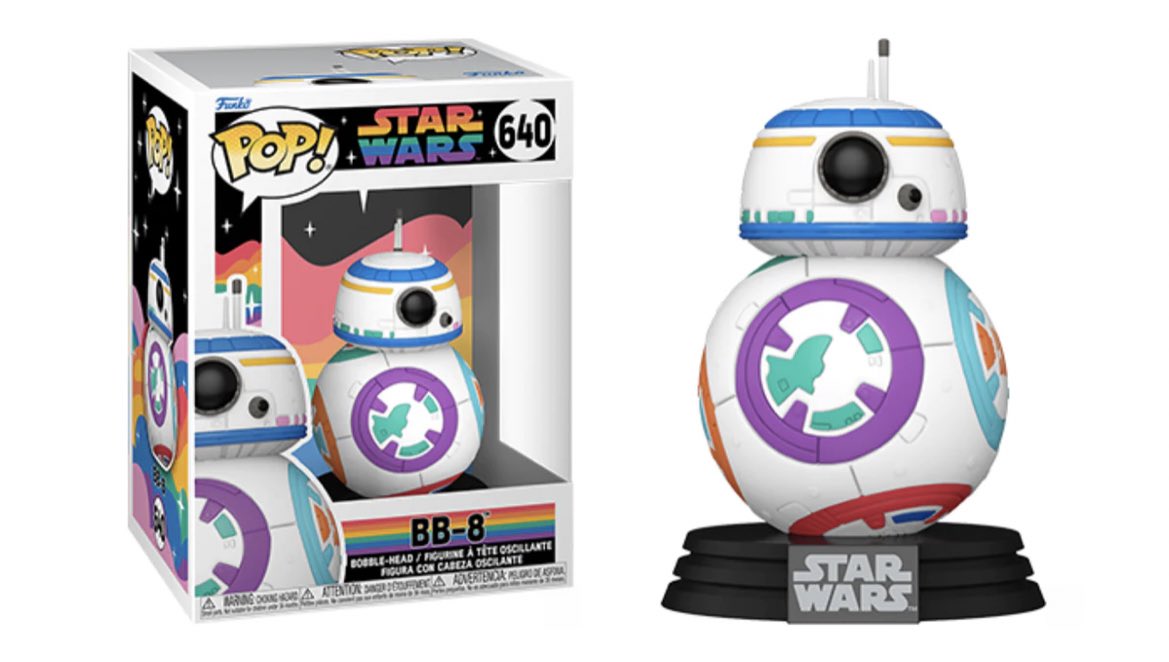 Funko POP News ! on Twitter: "First look at the new Pride 2023 R2-D2 and BB-8 Funko POPs! Linky ...