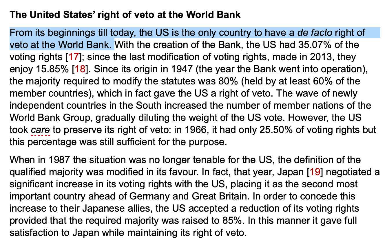 professional hog groomer on Twitter: "To address this, the US created the IMF and World Bank ...