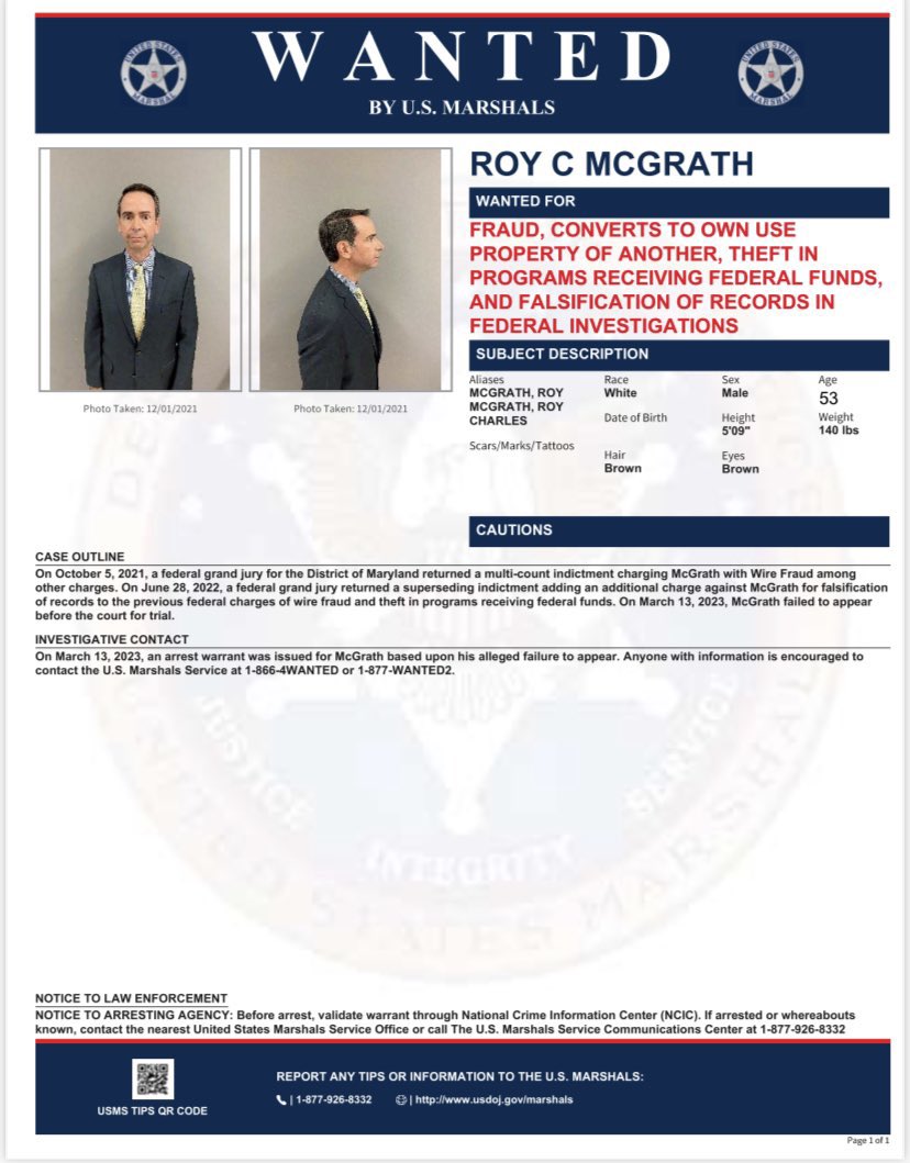 Modern Wanted Poster Template