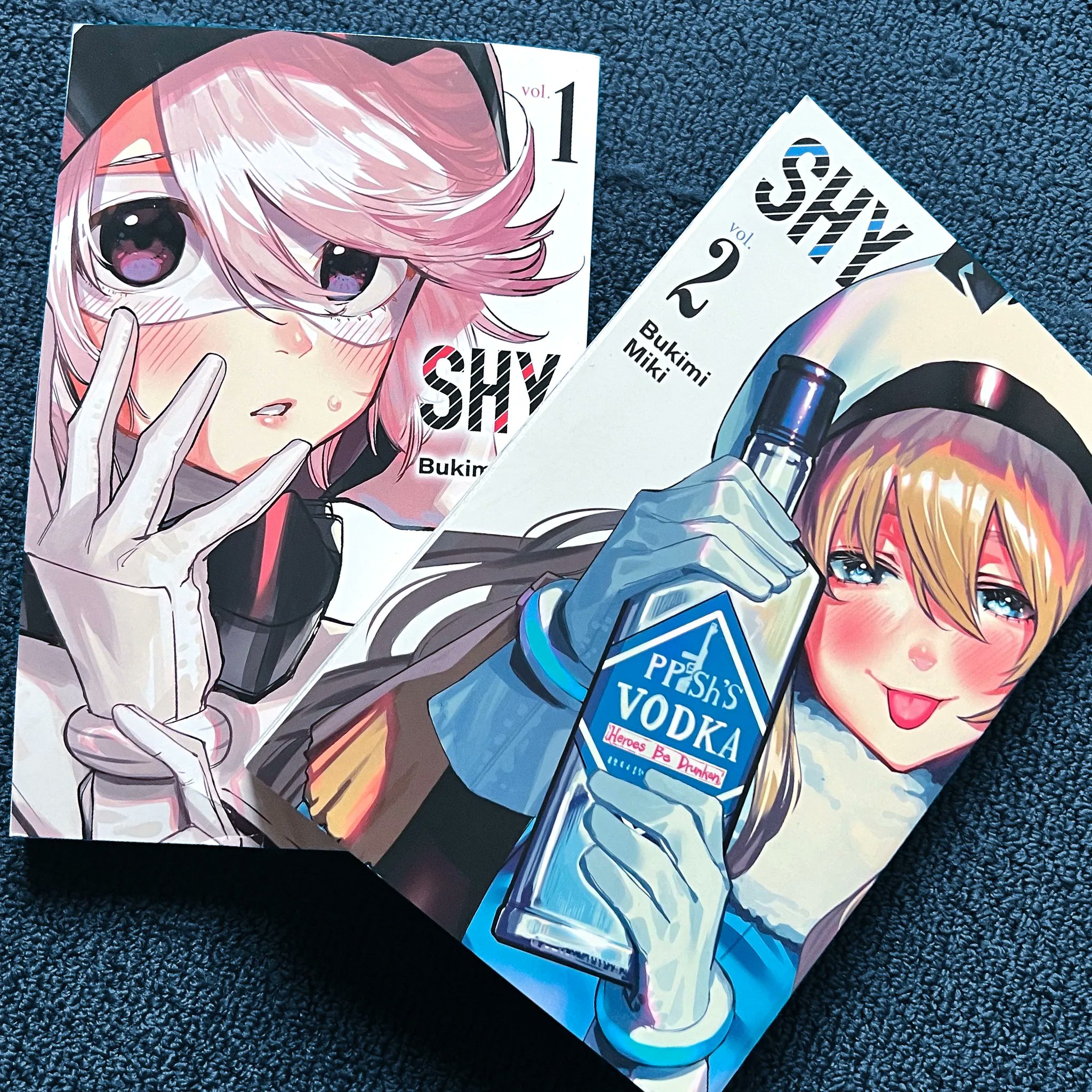 Yen Press on Twitter: "What better time to catch up on Shy than when volume 2 comes out! 🥰 This ...