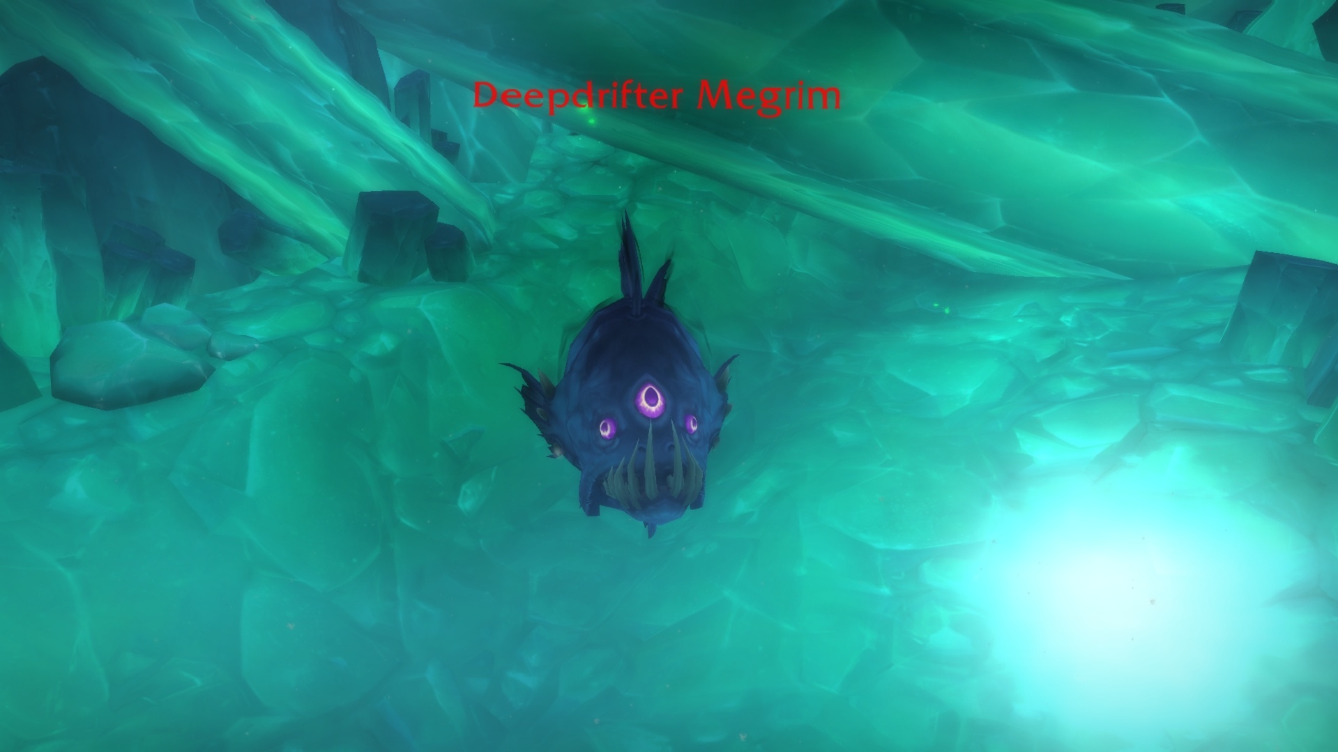 Wowhead💙 on Twitter: "Deepdrifter Megrim, fish largely attributed to the presence of N'Zoth ...
