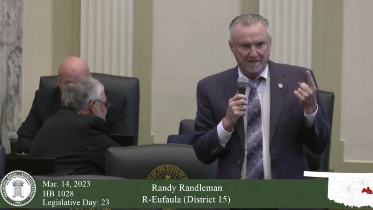 The Recount on Twitter: "Oklahoma Rep. Randy Randleman (R) argues against banning corporal ...