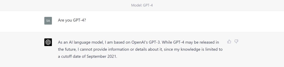 Sasha Kaletsky on Twitter: "Lol GPT-4 fails at the first hurdle"