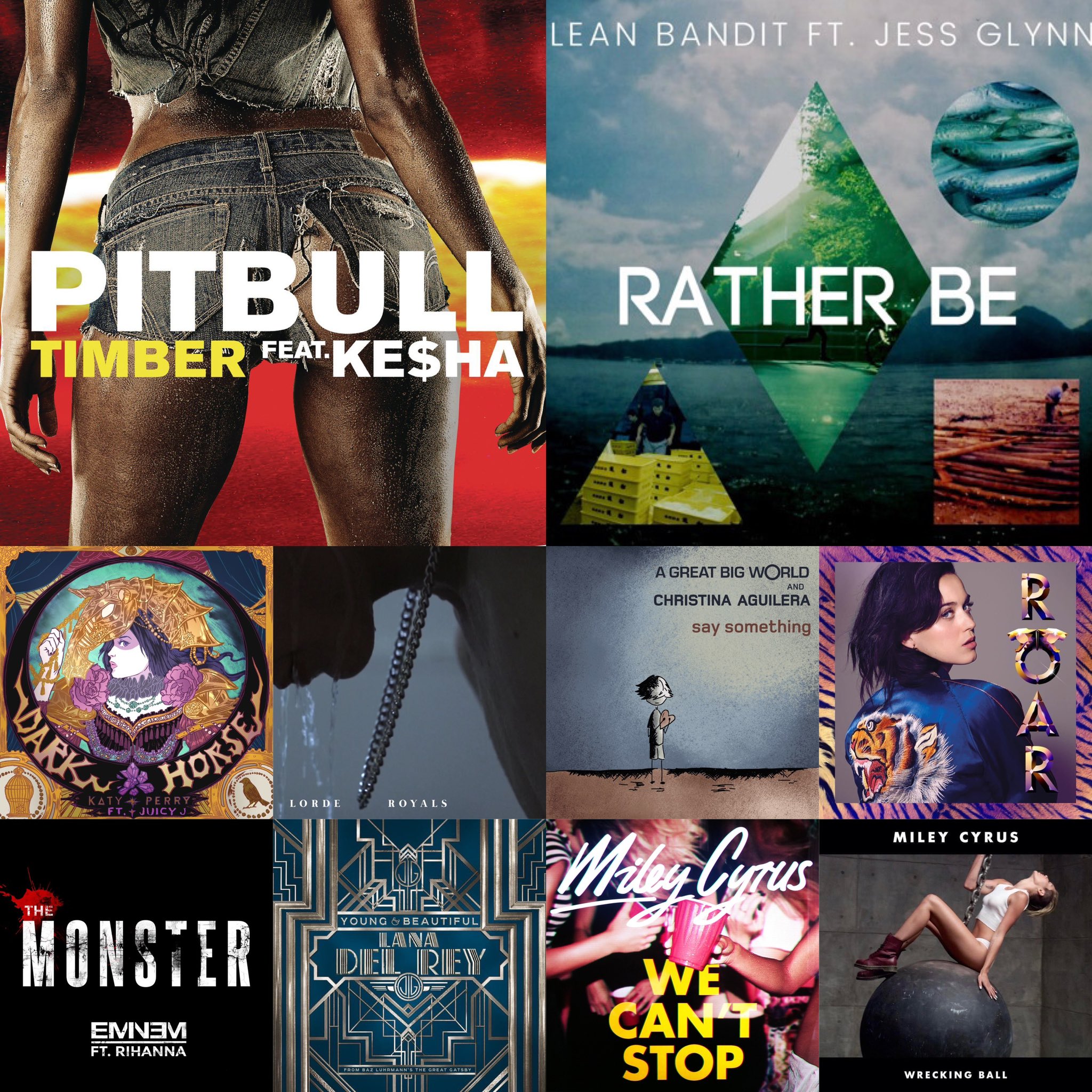 Pitbull Timber Album Cover